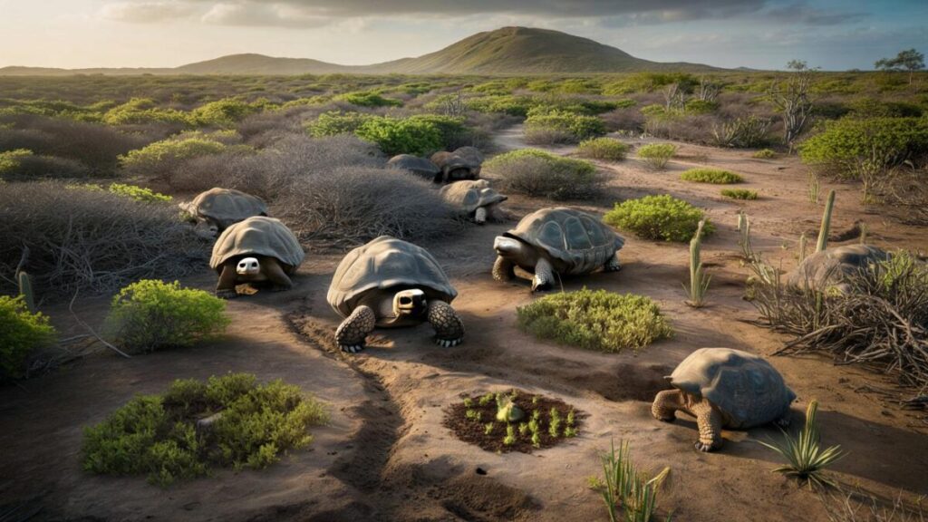 More Than 1,500 Giant Tortoises Brought Back To Galápagos Are Tearing ...